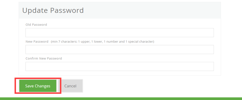 Password Reset and Change on Relias Academy