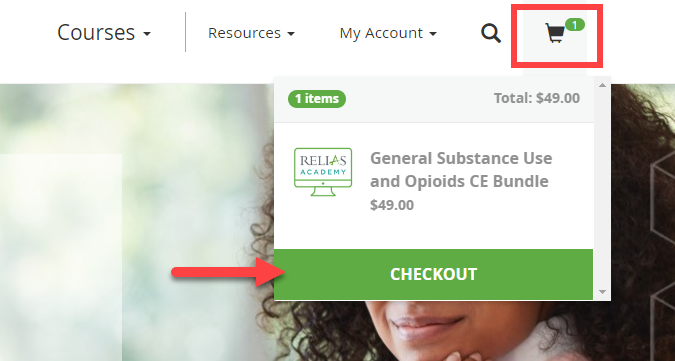 Purchasing Courses on Relias Academy