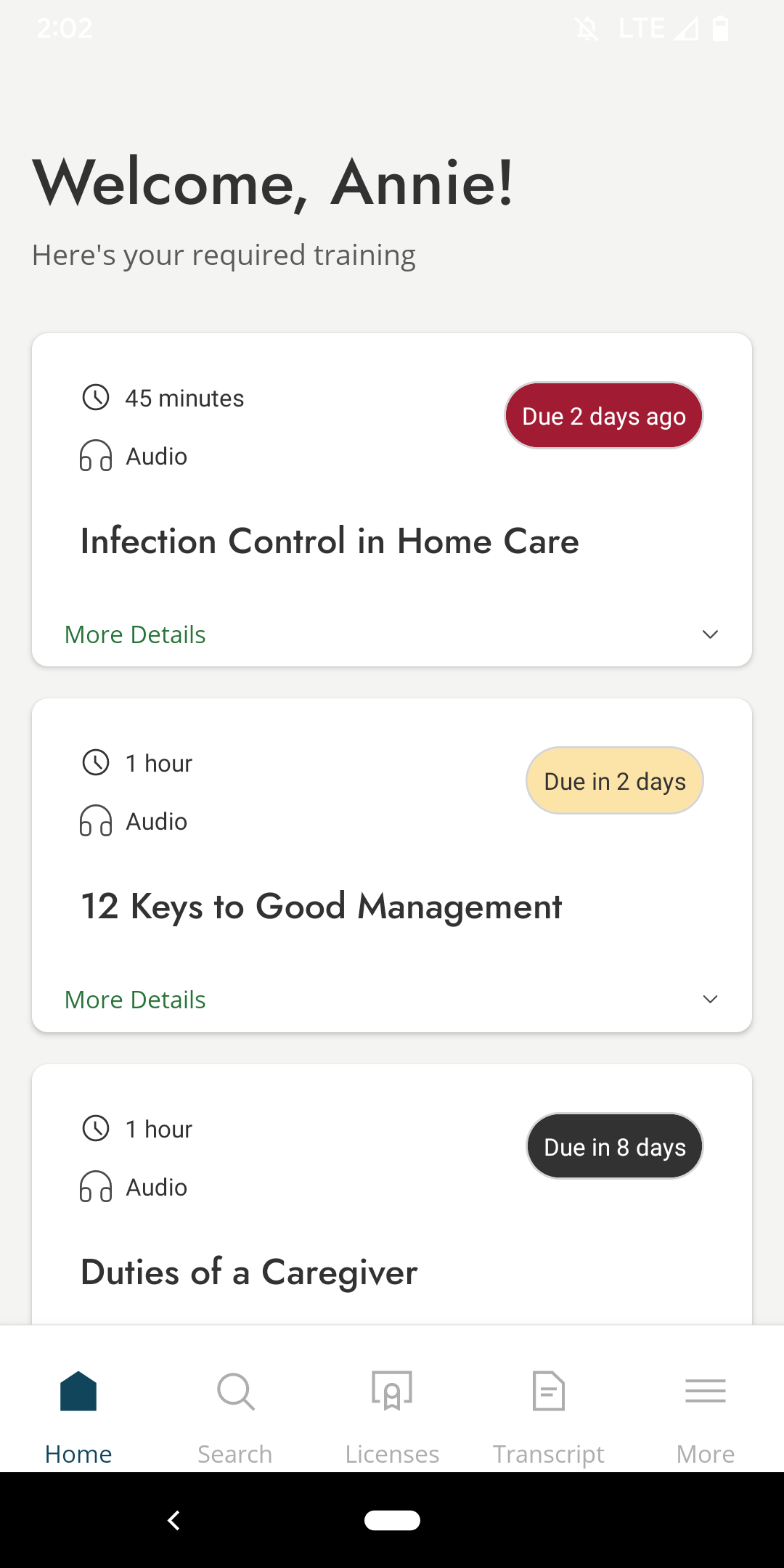 Relias Learner Mobile App