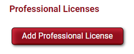 Adding a Professional License to Your Account